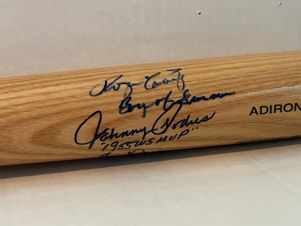 Steve Garvey, Clem Labine, Johnny Podres, Roger Craig Dodgers signed ...