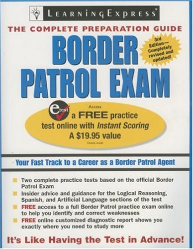 Border Patrol Exam (Border Patrol E..., Dassaro, Joseph 9781576855751 ...