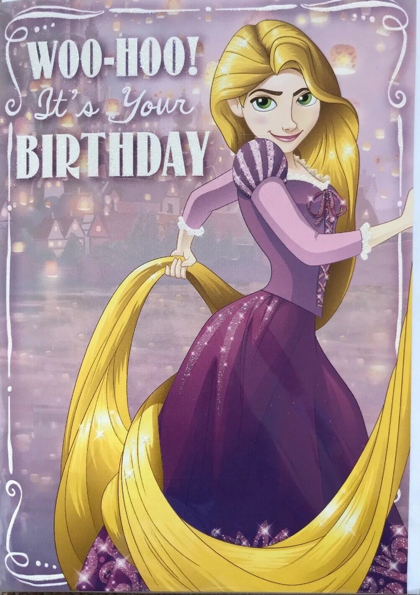 Rapunzel Happy Birthday Rapunzel Birthday Cake – With Sprinkles On