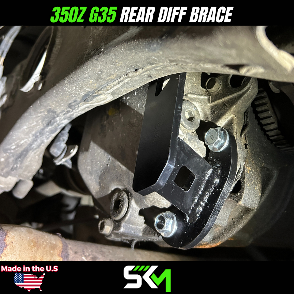 SKM 350z G35 Diff Brace Support Bracket | eBay