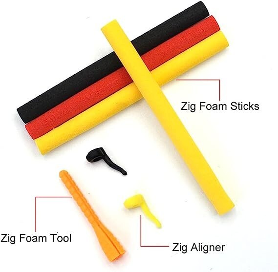 Zig Foam + Zig Rig Aligner Kit Carp Fishing Terminal Tackle 30pcs UK SELLER | eBay