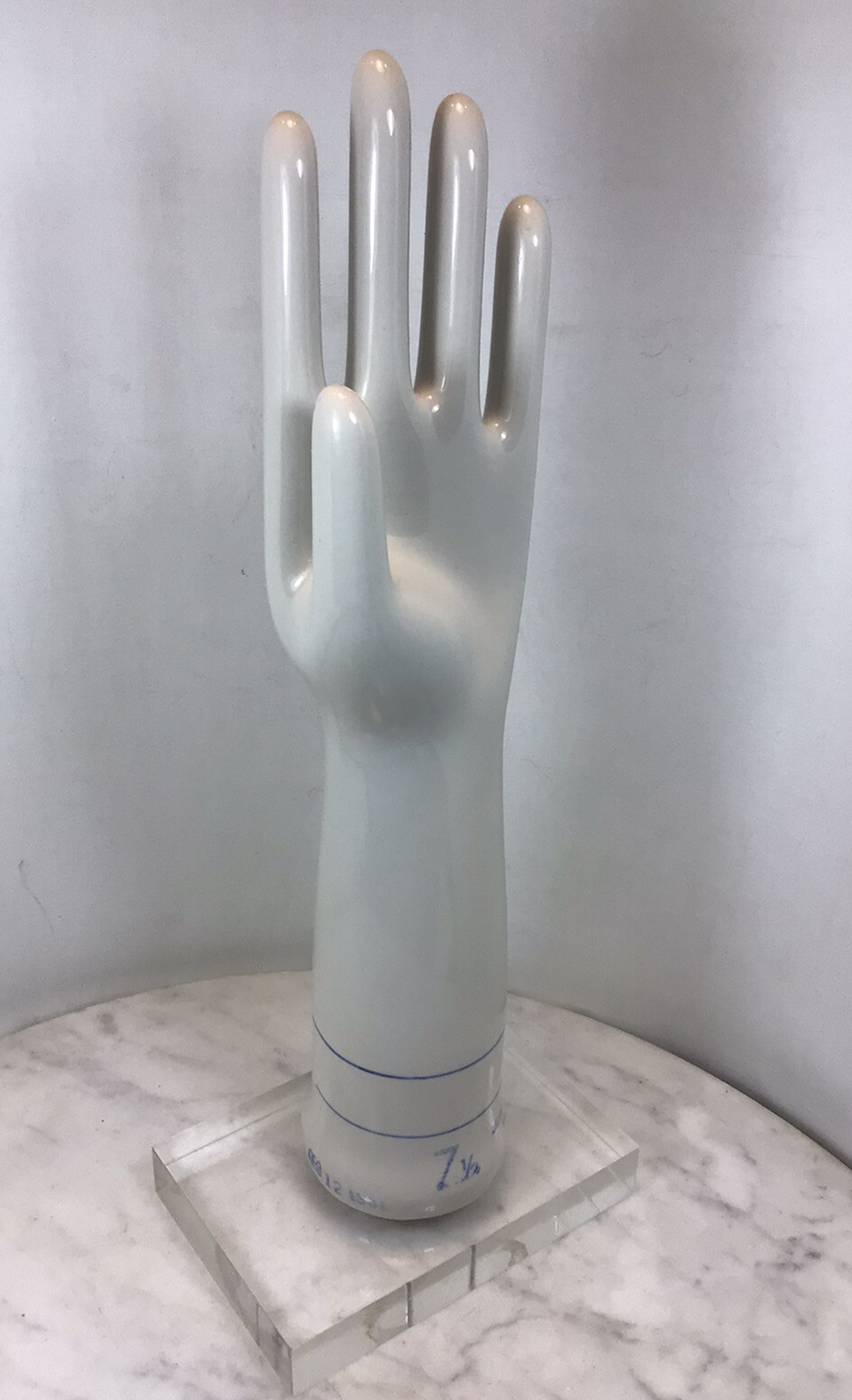 GENERAL PORCELAIN TRENTON NJ Glove Mold Hand Size 7 1/2” 14.5” W ...