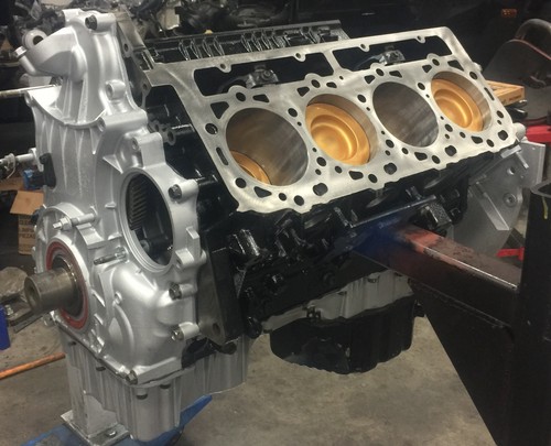 GM Duramax Diesel 6.6 Long Block LLY Engine - ARP Head Studs - Keyed ...