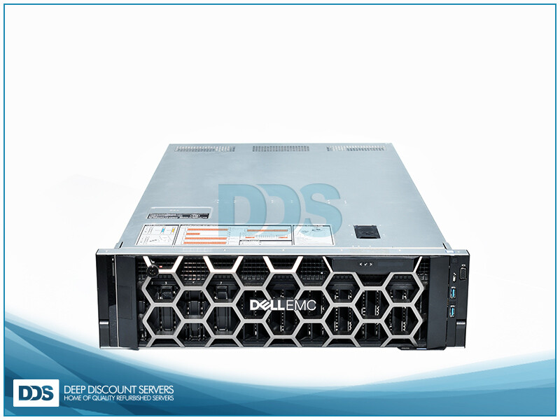 Dell R940 WXNGD 8 SFF (4)SR37T 28-C 2.75Ghz 384GB PERC H730 (2)1600W ...