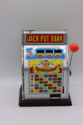 Vintage, Jack Pot Bank, Tin Toy Bank | eBay