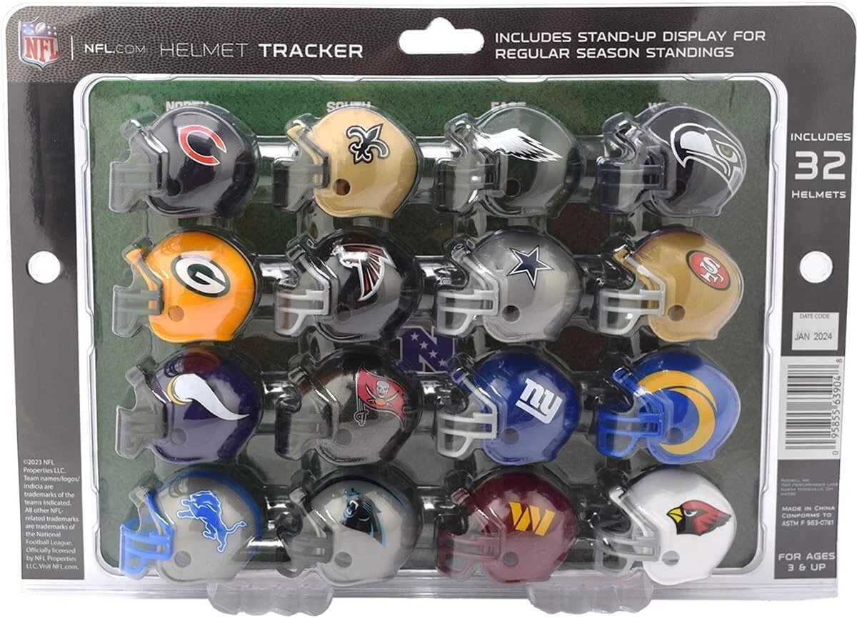 Купить Ибей | 2024 Riddell NFL Helmet Tracker Set - All 32 teams ...