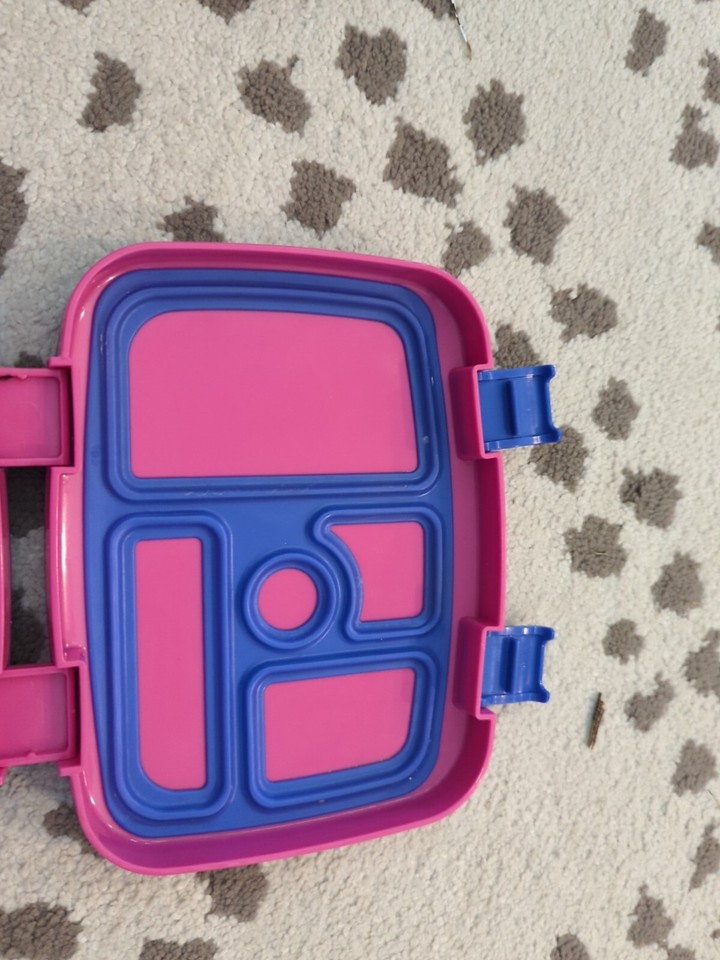 Bentgo Kids Childrens Lunch Box Bento-Styled Lunch Box Purple And Pink ...