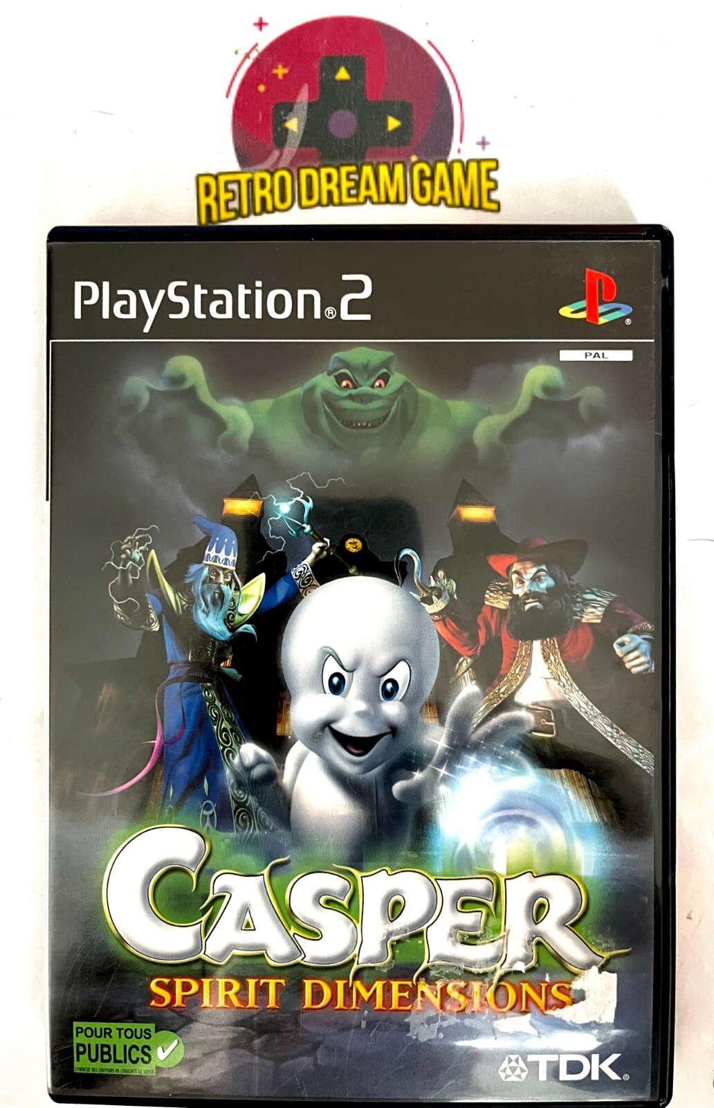Casper Spirit Dimension PlayStation 2 PAL - Prix - Photo - Présentation