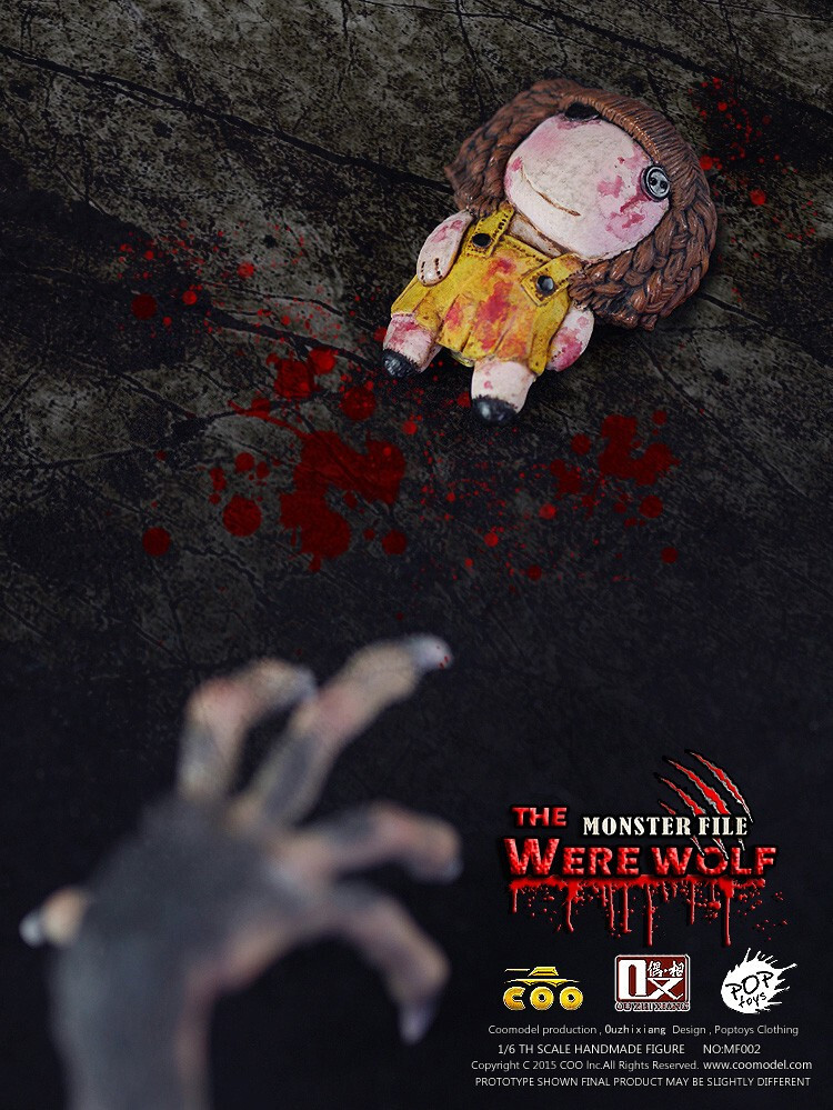 COOMODEL X OUZHIXIANG MF002 1/6 Monster File The Werewolf COOMODEL X OUZHIXIANG MF002 1/6 Monster File The Werewolf