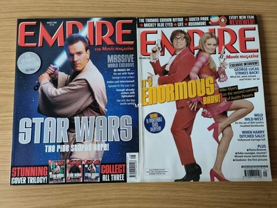 2x EMPIRE Magazines 1999 Bundle/Job Lot (0101) Star Wars George Lucas ...
