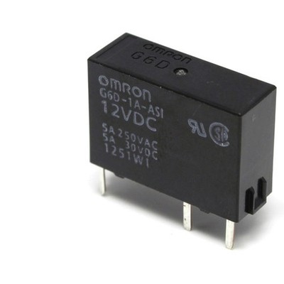 Relè PCB Omron G6D-1A-ASI-12DC SPNO 5A 12VDC | eBay