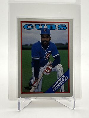 1988 Topps Shawon Dunston Baseball Card #695 Mint FREE SHIPPING | eBay