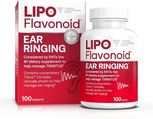 Lipo Flavonoid Plus, Tinnitus Relief For Ringing Ears, OTC Flavonoid ...