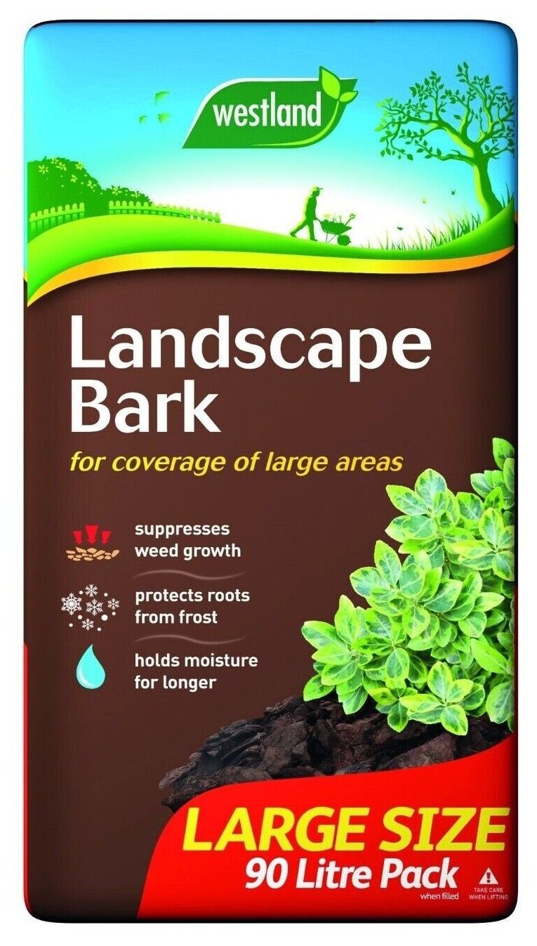 WESTLAND BARK MULCH DECORATIVE LANDSCAPE BARK WOOD CHIPS CHIPPINGS ...