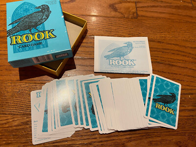 Retro 2001 ROOK Trick-Taking Card Game 100% Complete Playing Deck Black ...