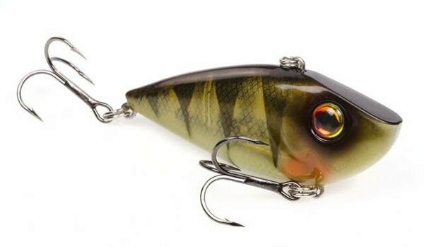 Strike King Red Eye Shad Rattling Lipless Crankbait Yellow Perch 1/2oz ...