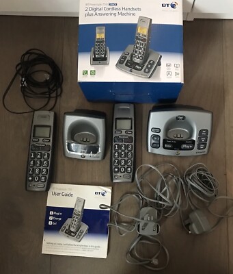 BT Freestyle 750 Handsets. 2 Pack. Boxed And Complete. Used. Twin Set ...