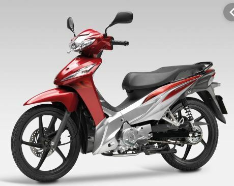 HONDA AFS WAVE 110 REAR LUGGAGE RACK CHROME 2012 2013 2014 2015 2016 ...