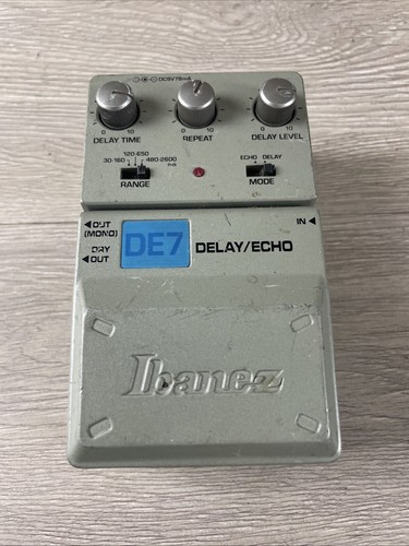 Ibanez DE7 Delay / Echo Guitar Effect Pedal | eBay