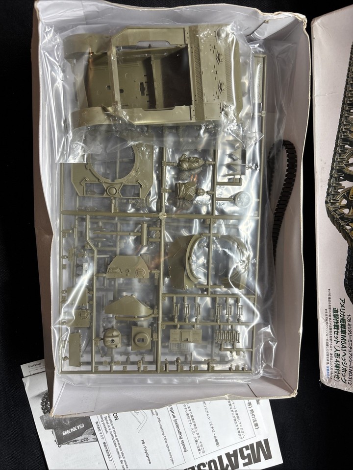 Tamiya 1/35 US Light Tank M5A1 Plastic Model Kit 35313 - FREE SHIPPING ...