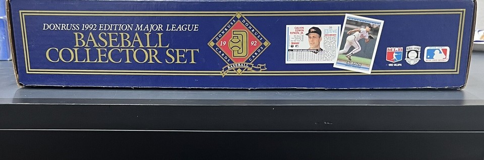 DONRUSS MAJOR LEAGUE BASEBALL COLLECTOR SET 1992 784 Premium Quality ...