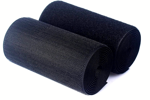 Velcro® Brand 6" Inch Wide Black Hook and Loop - Sew On Type - 12 ...