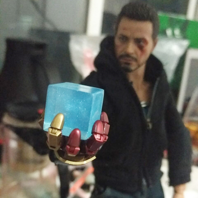 Avengers Thanos Tesseract Cube Universe LED Infinity War Cosplay Props ...