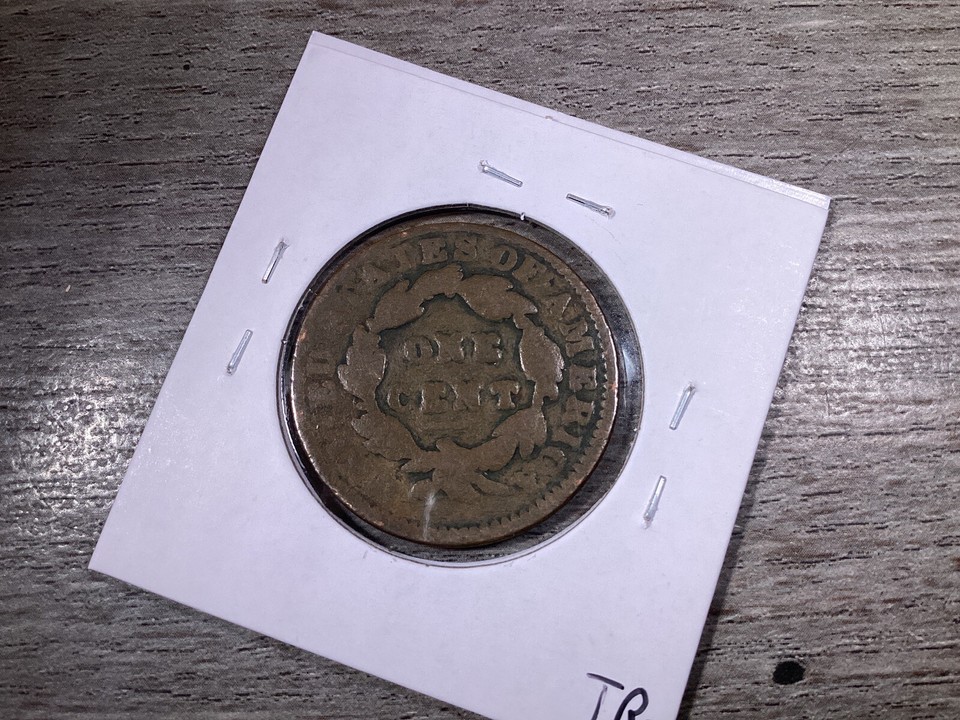 1831-Coronet Liberty Head Large Cent 194 Year Old U.S. Copper Coin ...