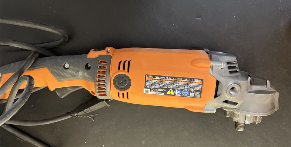 PARTS ONLY - RIDGID R10202 7" Twist Handle Angle Grinder (Corded ...