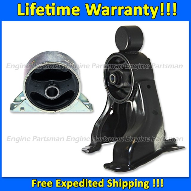 K1625 Front&Rear Motor Mount 2pcs For 03-06 Mitsubishi Outlander 2.4L ...