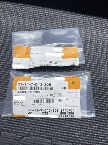 New Genuine BMW 7' E65-E66-E67 (2001-2008) Bracket Left + Right ...