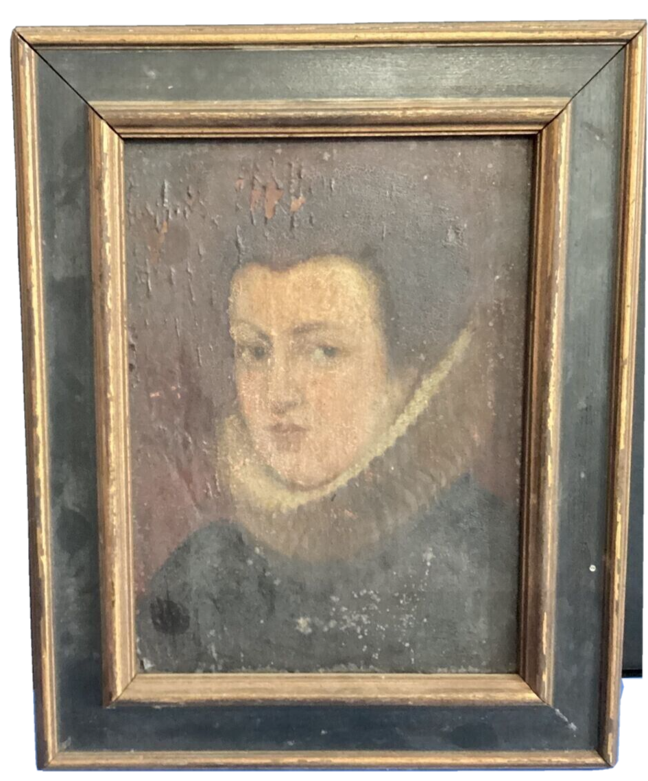 Old Master 16th Century Oil On Wood Portrait Painting | eBay