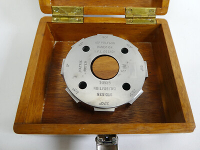 MATRIX 8side CALIBRATION! Optical Polygon Autocollimat. Microoptic ...