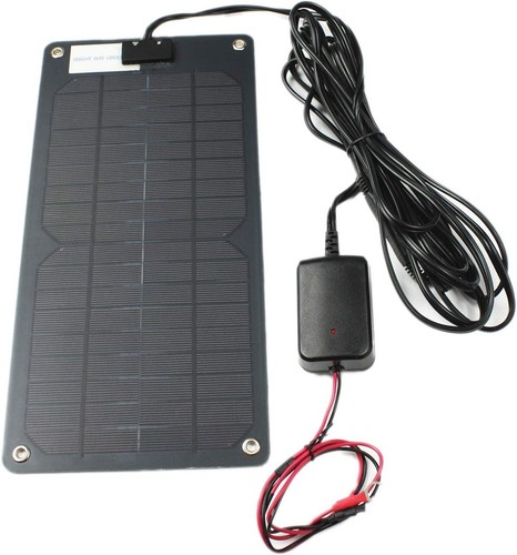 7.5 Watt Solar Panel Battery Charger for Load Trail Dump Trailers | eBay