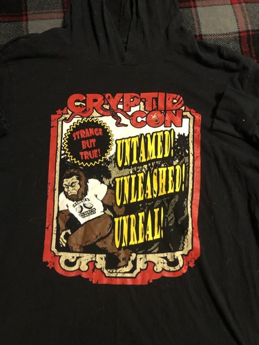 Cryptid Con Black Long Sleeved Shirt Size XL | eBay