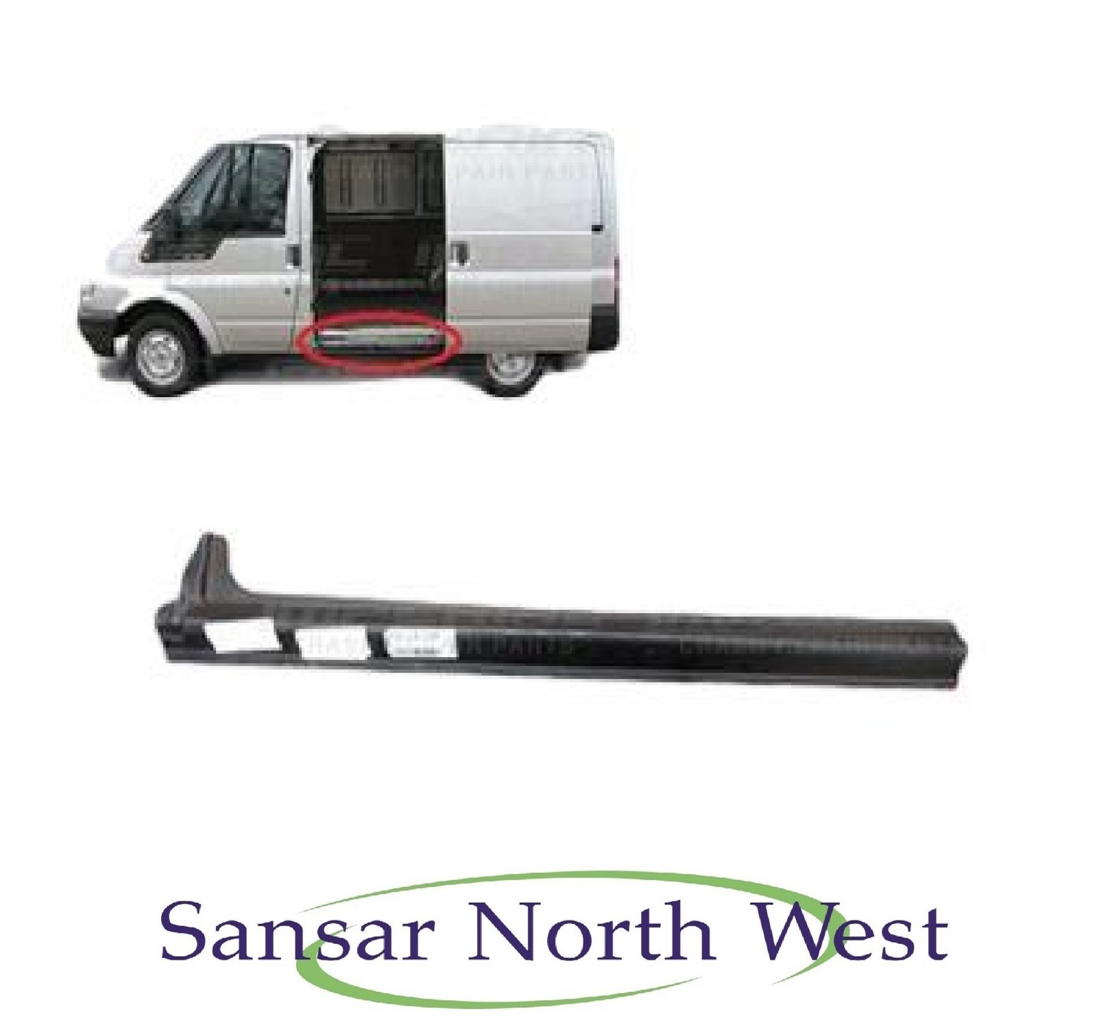 Ford Transit - New Sliding Door Sill Ford Transit Medium Short Wheel ...