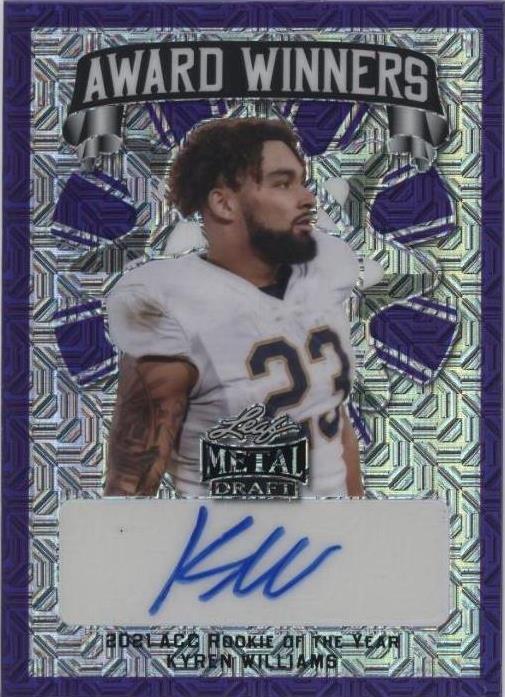 2022 Leaf Metal Draft - Award Winners Autographs Kyren Williams #AW-KW2 ...