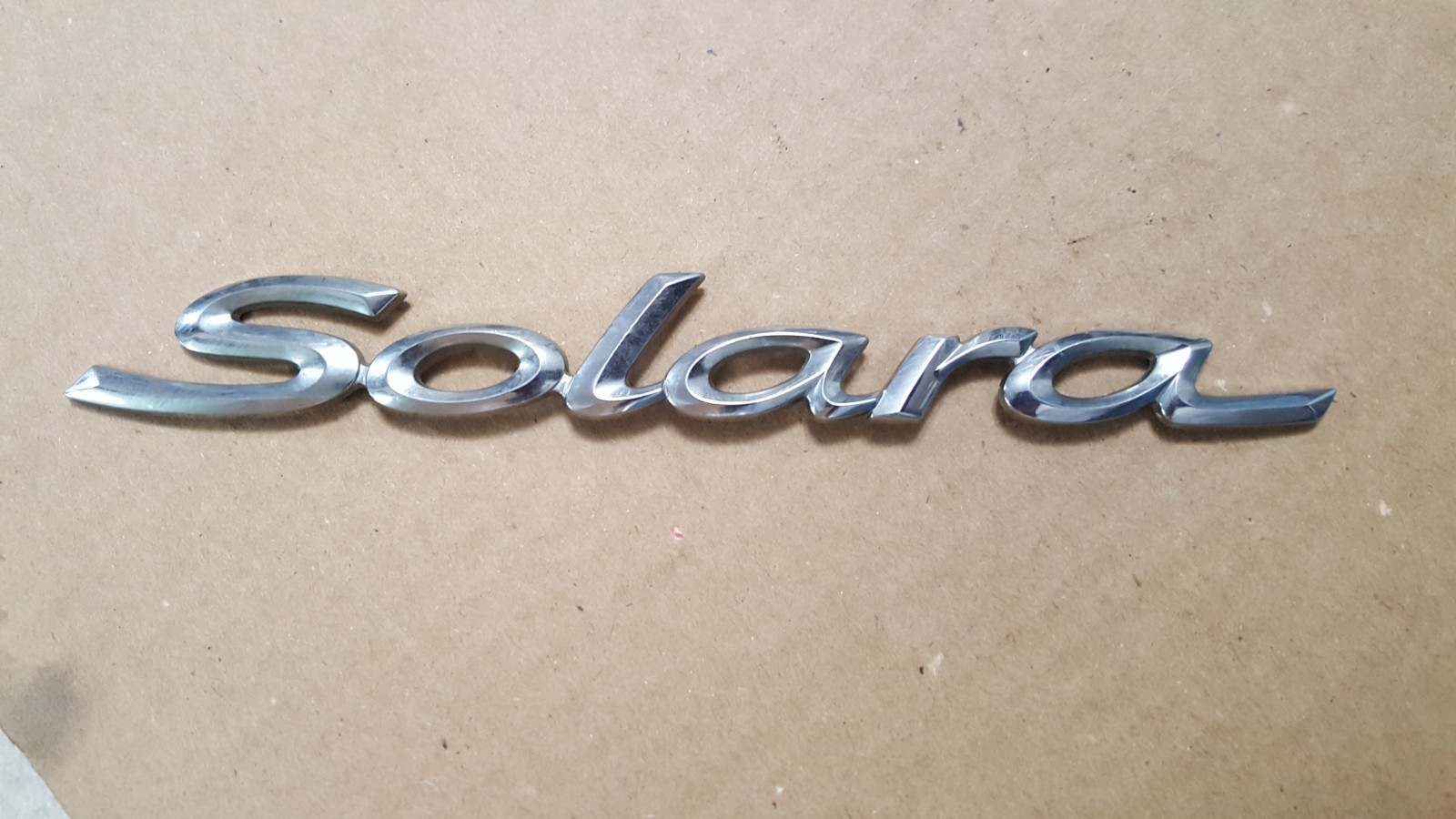 1999-2003 toyota solara emblem "solara" a127 | eBay