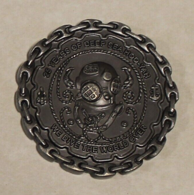 25 Years of Deep Sea Hoo-Yah We Dive The World Over Navy Diver ...