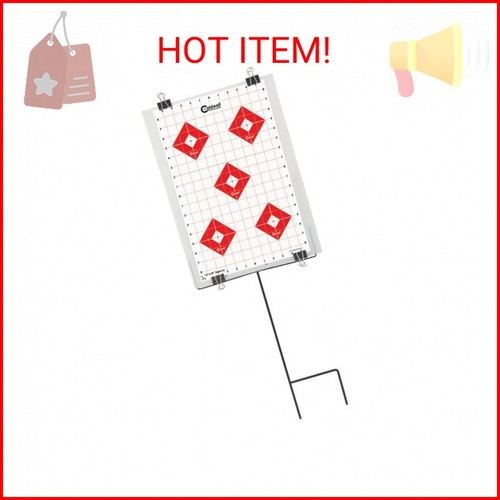 Caldwell Ultra Portable Target Stand 12" x 18" with Tear Down Design ...