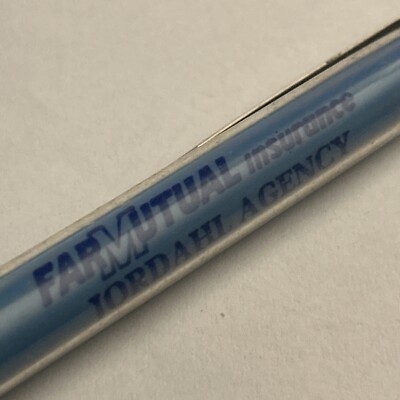 VTG Ballpoint Pen Farm Mutual Insurance Jordahl Agency Winnebago Forest ...