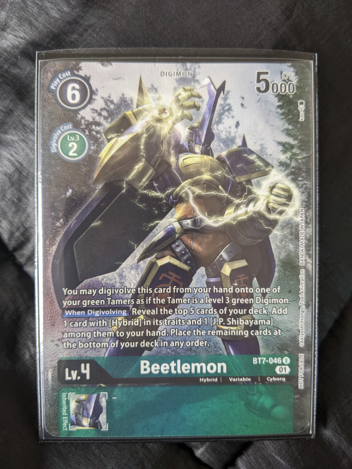 Digimon Card Game - PB-12E 2nd Anniversary Set - BT7-046 - Beetlemon ...