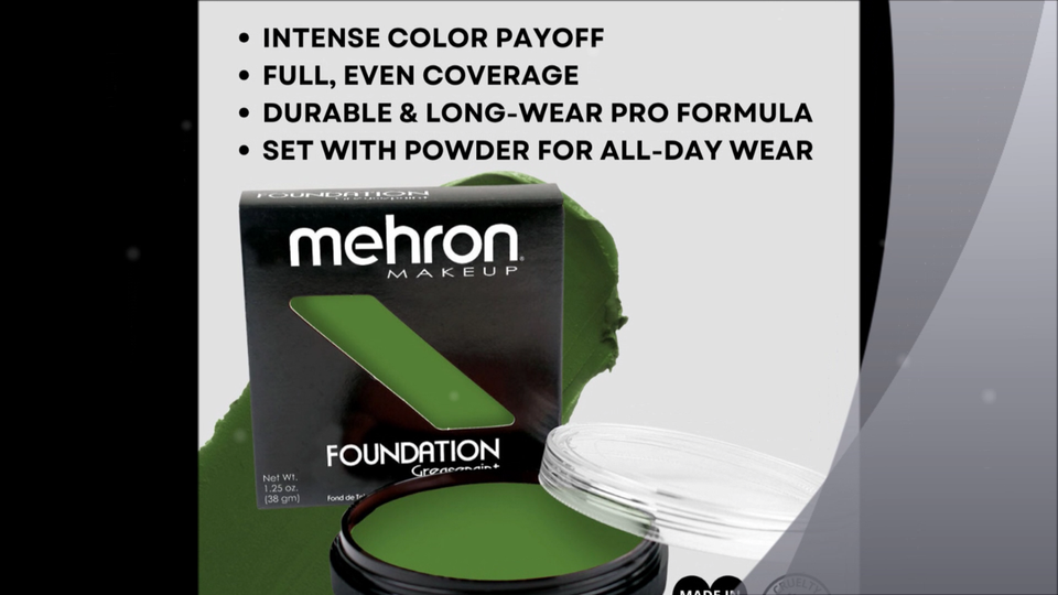 Greasepaint Mehron theatrical circus clown face paint stage costume ...