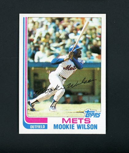 Mookie Wilson 1982 Topps - NY Mets #143 MINT | eBay