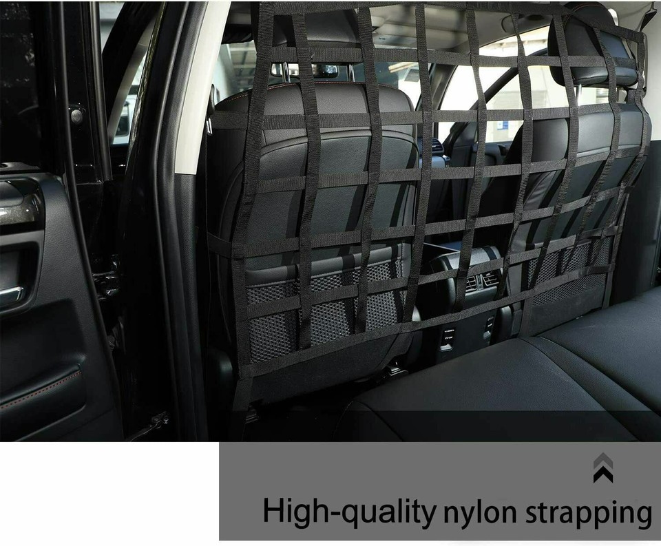 Cargo Net Rear Seat Divider Net Dog Car Barrier for 4Runner 2010-20 ...