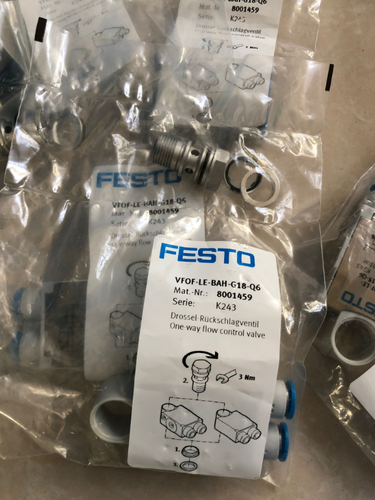 FESTO VFOF-LE-BAH-G18-Q6 8001459 1PC New Throttle Valve Free Shipping ...