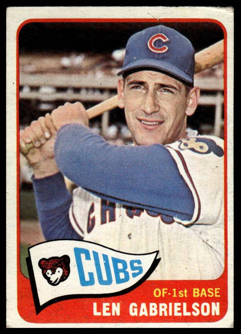 1965 Topps #14 Len Gabrielson | eBay