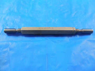 1/4 28 NF 2 SET THREAD PLUG GAGE .25 GO NO GO P.D.S = .2268 & .2237 1/4 ...