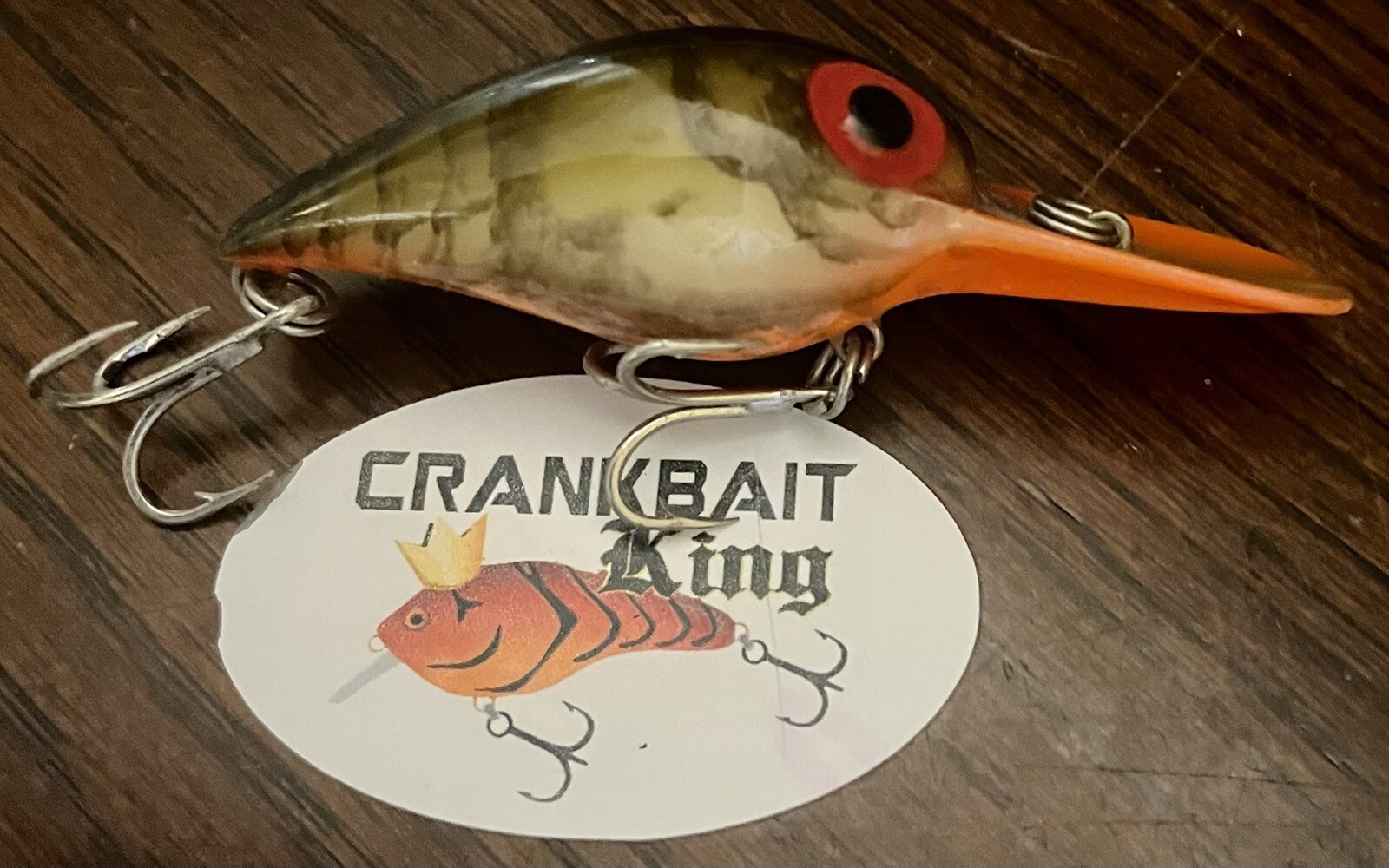 Storm Wiggle Wart Crankbait Naturistic Green Crayfish Craw V 63 V-63 ...