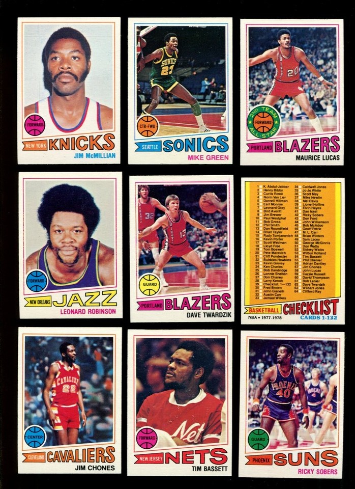 1977 TOPPS BASKETBALL PARTIAL SET 90/132 NMMT *359415 | eBay